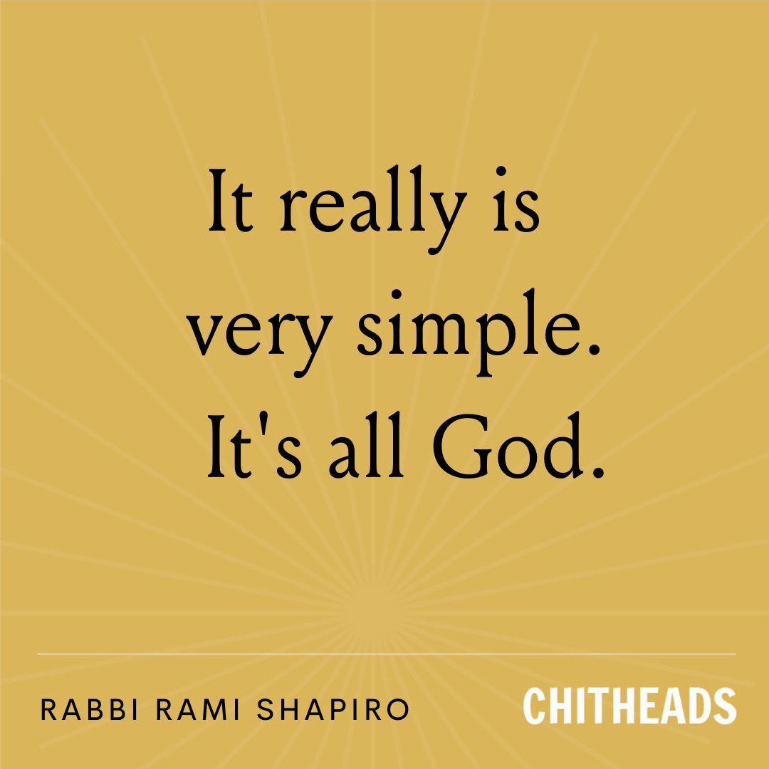 Rabbi Rami Shapiro on Living the Golden Rule (#153) - Embodied Philosophy