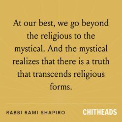 Rabbi Rami Shapiro on Living the Golden Rule (#153) - Embodied Philosophy