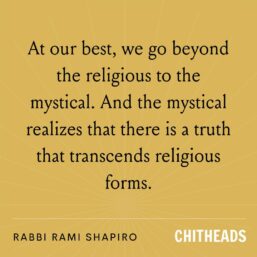 Rabbi Rami Shapiro on Living the Golden Rule (#153) - Embodied Philosophy